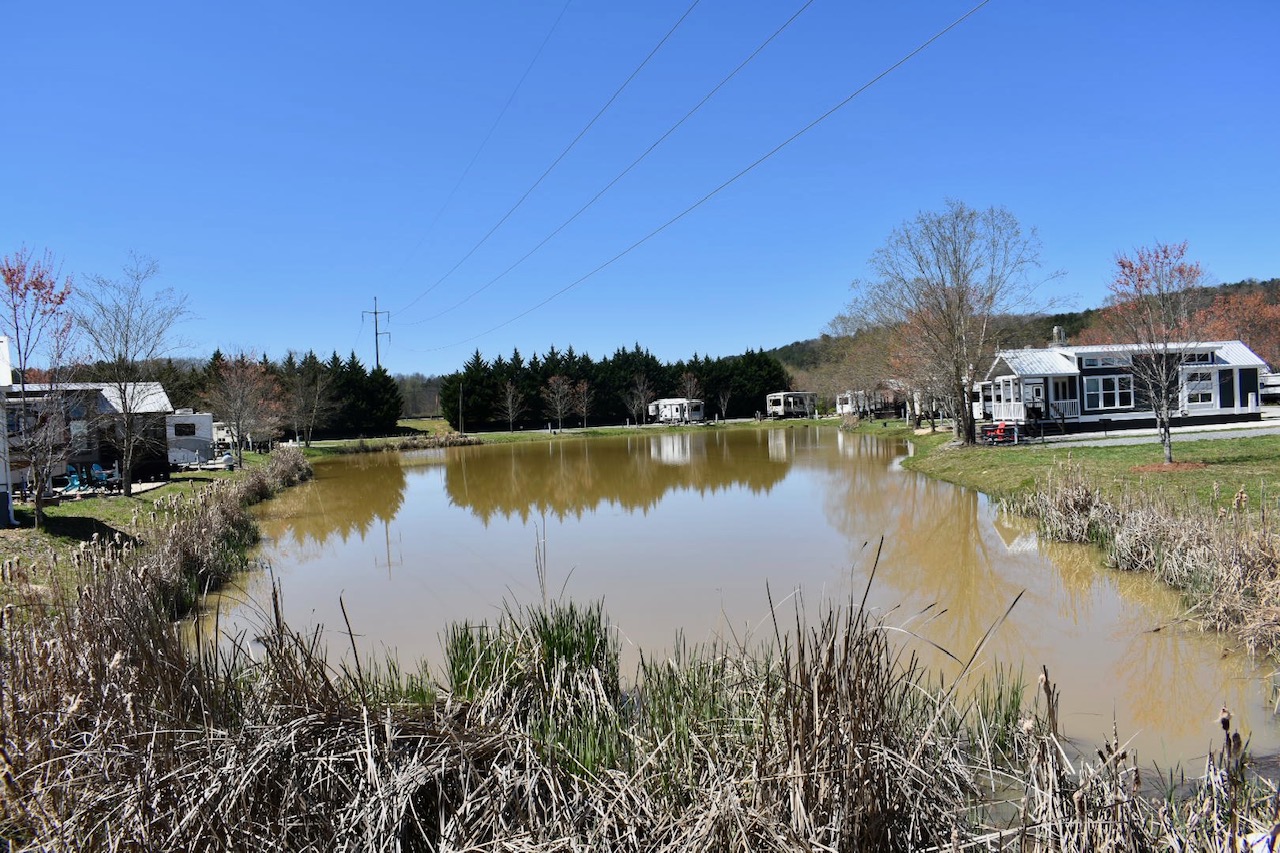 Pond-Waterside-At-Blue-Ridge | Imagine Camper