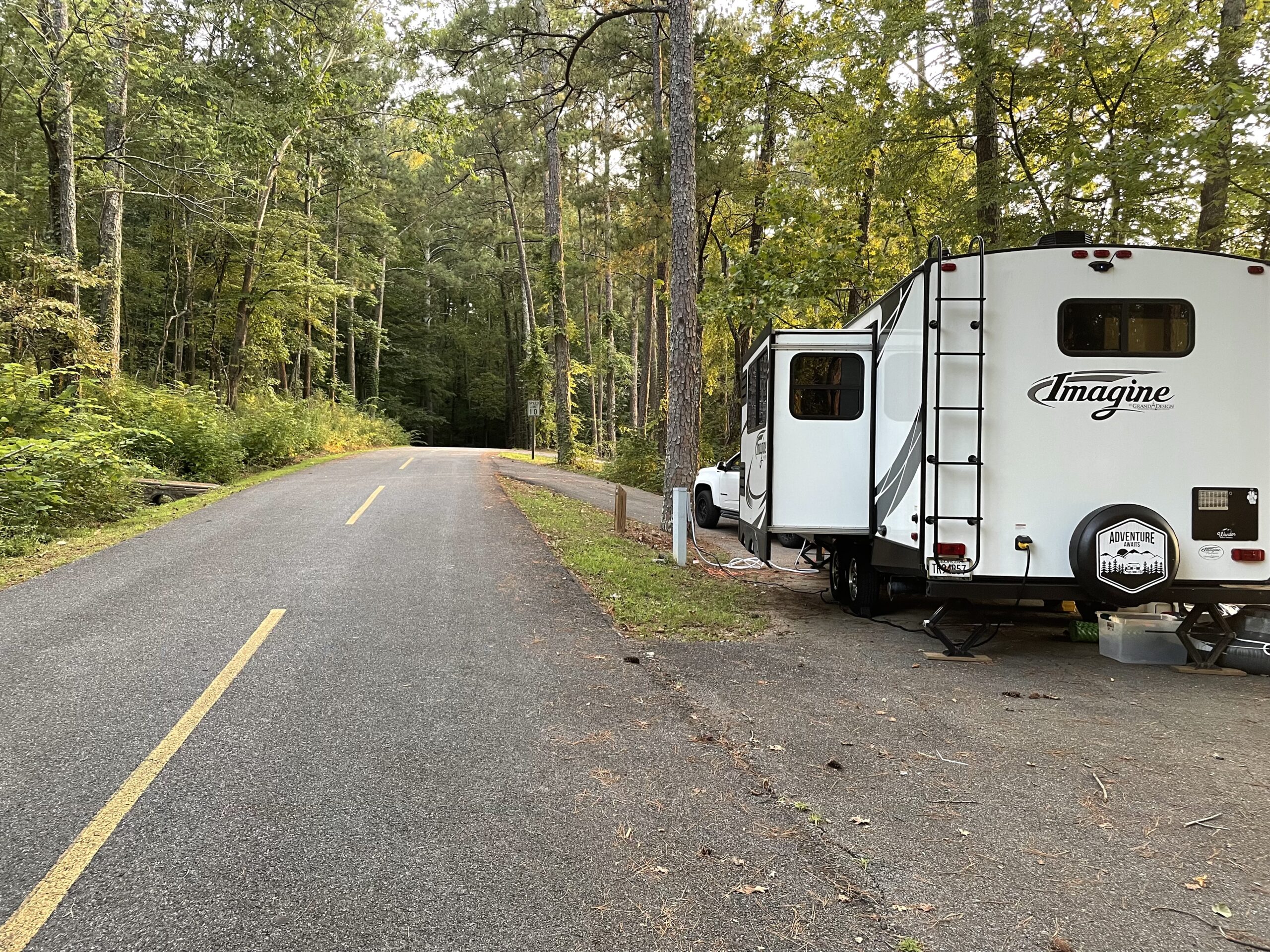 Old-Highway-41-campground-road | Imagine Camper