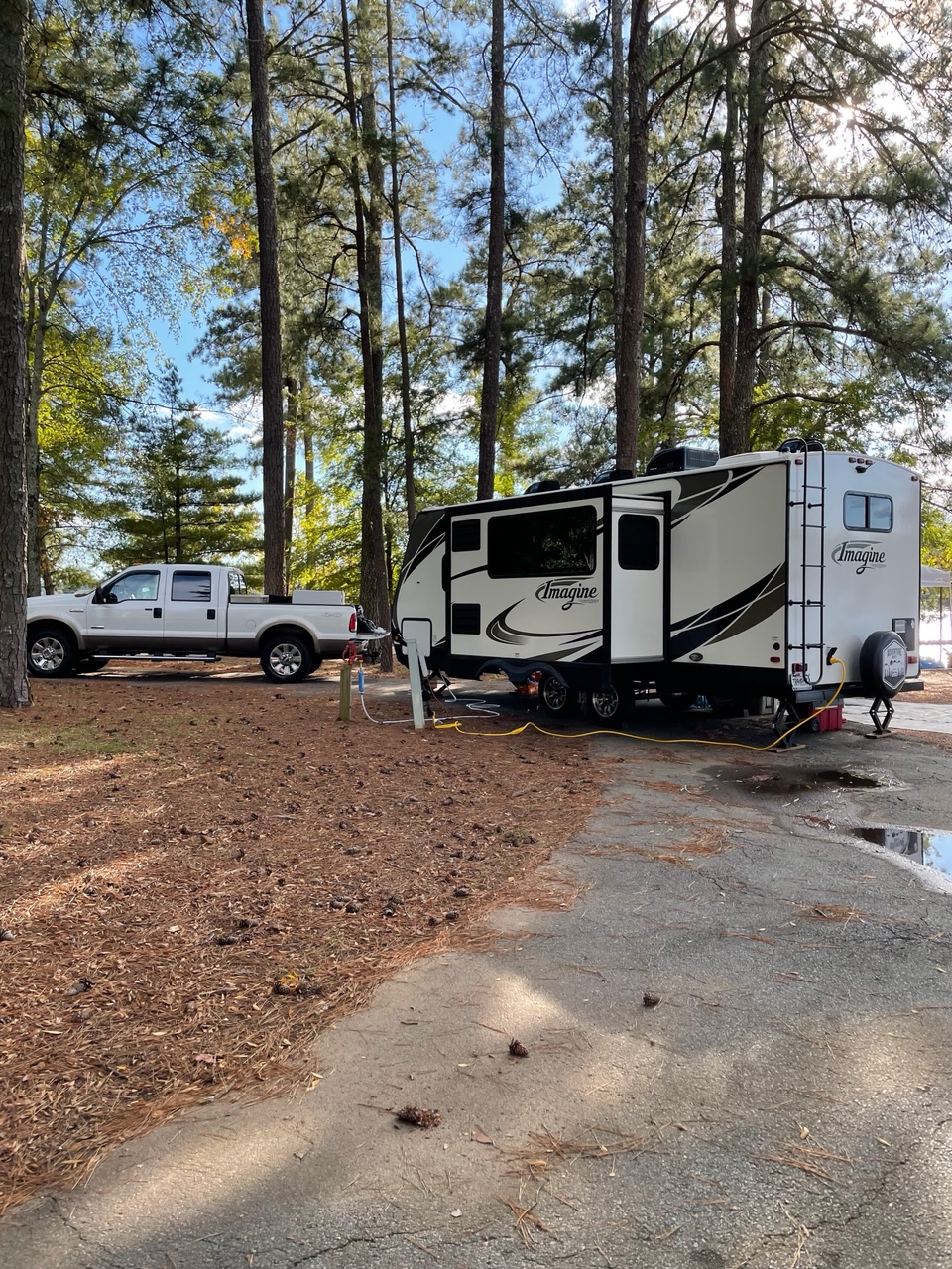 McKinney-Campground-pull-thru-site | Imagine Camper