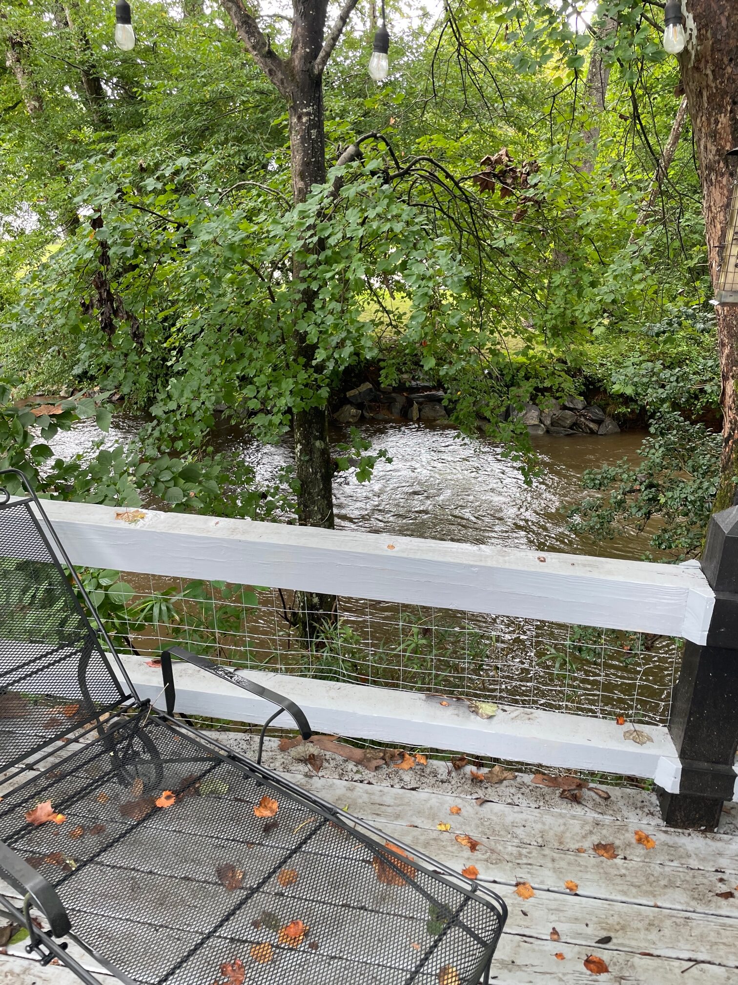 deck-overlooking-nottely-river | Imagine Camper