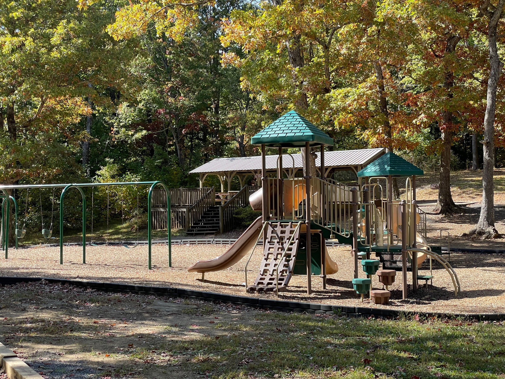 Fort Mountain State Park playground - State Parks