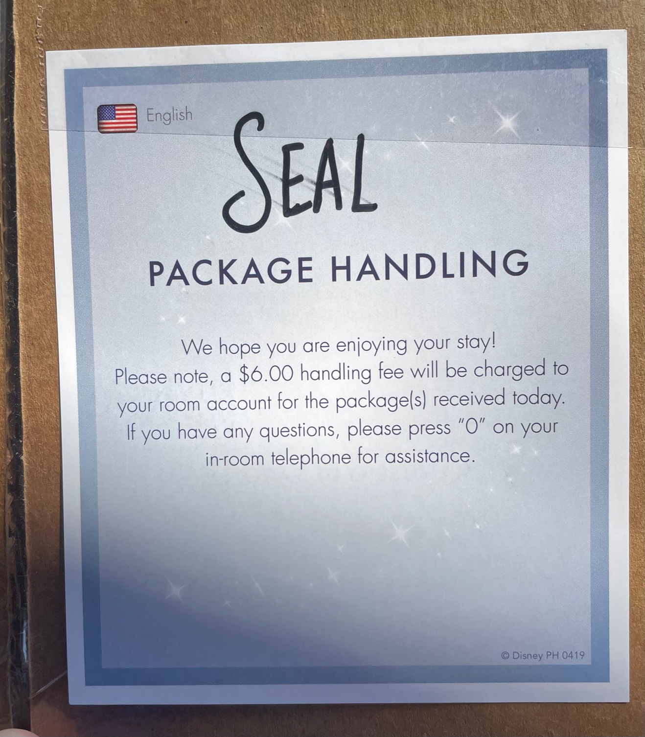 Disney-Package-Handling | Imagine Camper