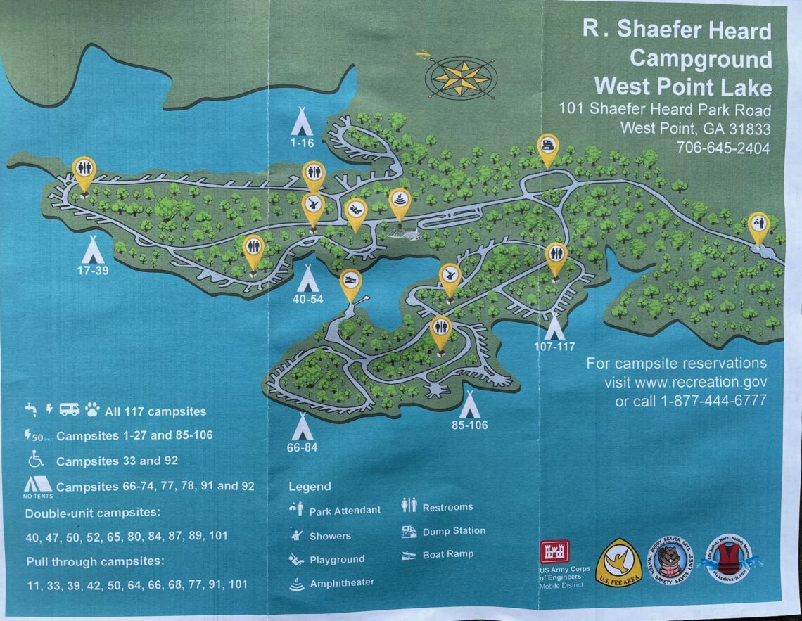 Surprising R Shaefer Heard Park Camping Pictures