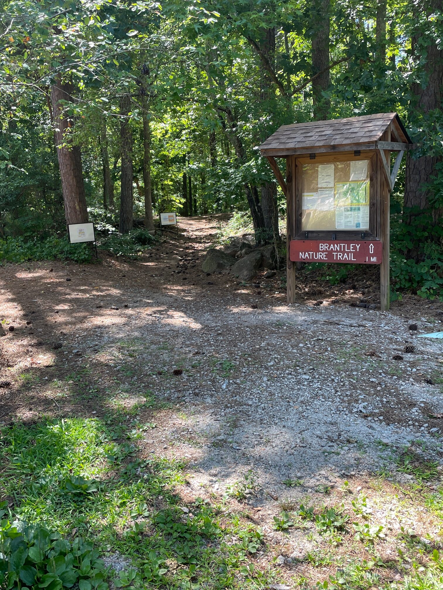 Hard-Labor-Creek-State-Park-nature-trail-entrance | Imagine Camper
