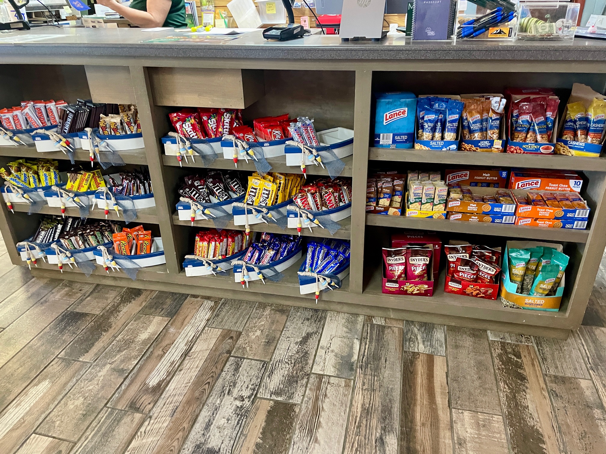 Florence-Marina-State-Park-snacks | Imagine Camper